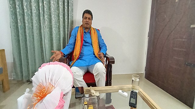 ‘Rozgaar’ for youth my highest priority, says Tripura’s Biplab Kumar ...