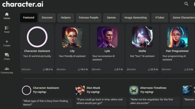 AI chatbot startup Character.AI launches new calls feature | Technology ...