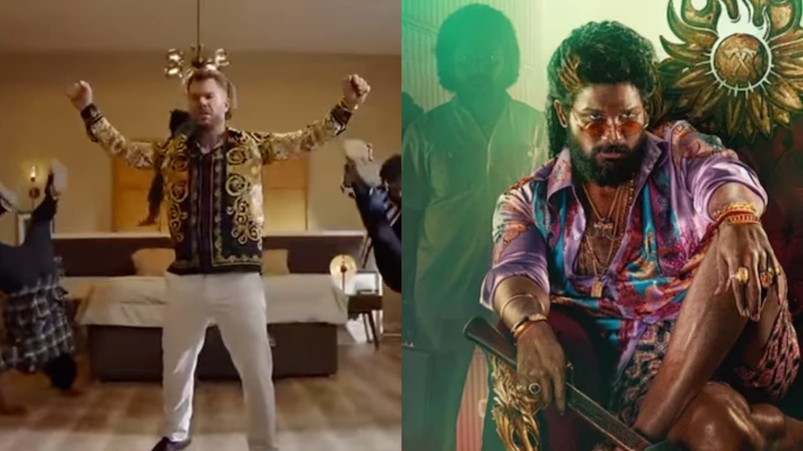 David Warner channels his inner Pushpa in new ad, fans say give him ...