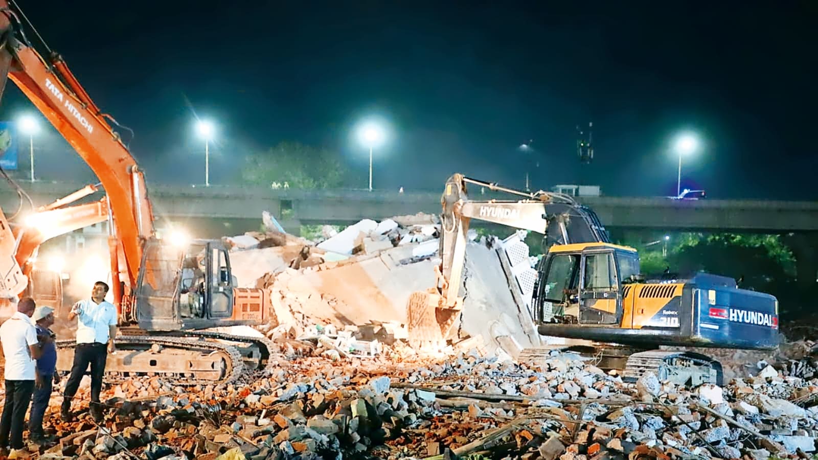 Akbarnagar demolition drive ends, 1,800 structures razed | Lucknow News - The Indian Express