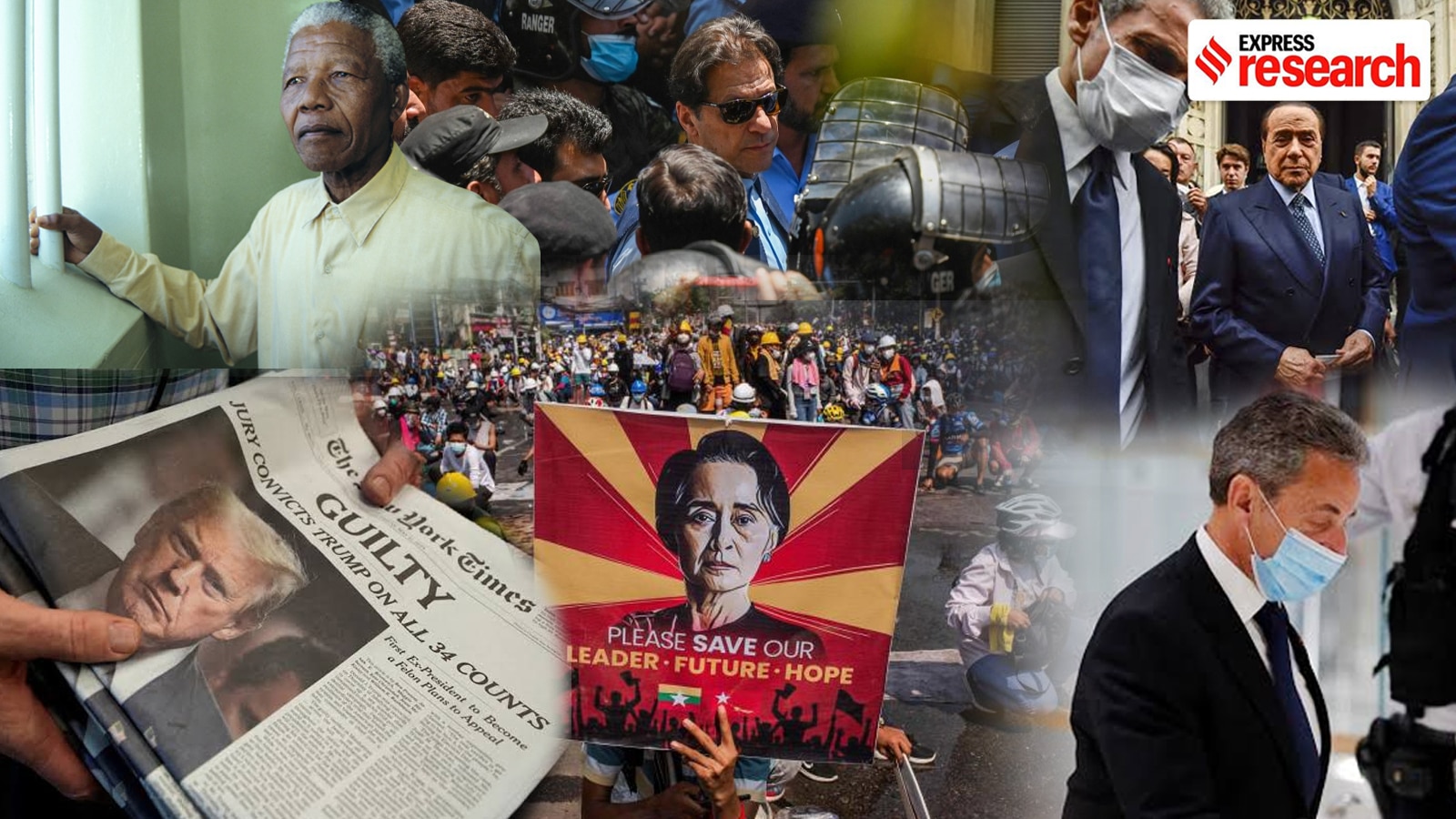 From Nelson Mandela to Donald Trump, what incarceration of world ...