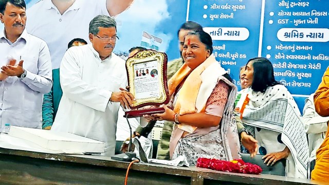 MP-elect Geniben resigns as Vav MLA, recalls rise ‘from panchayat to ...