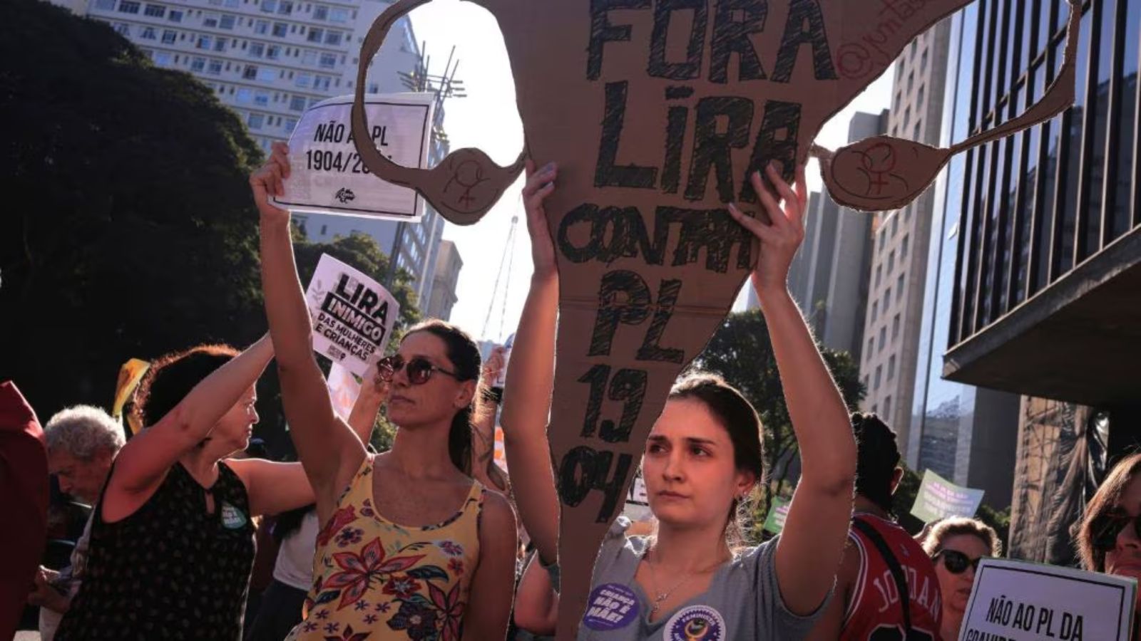 Brazil: Thousands protest bill tightening abortion ban | World News ...