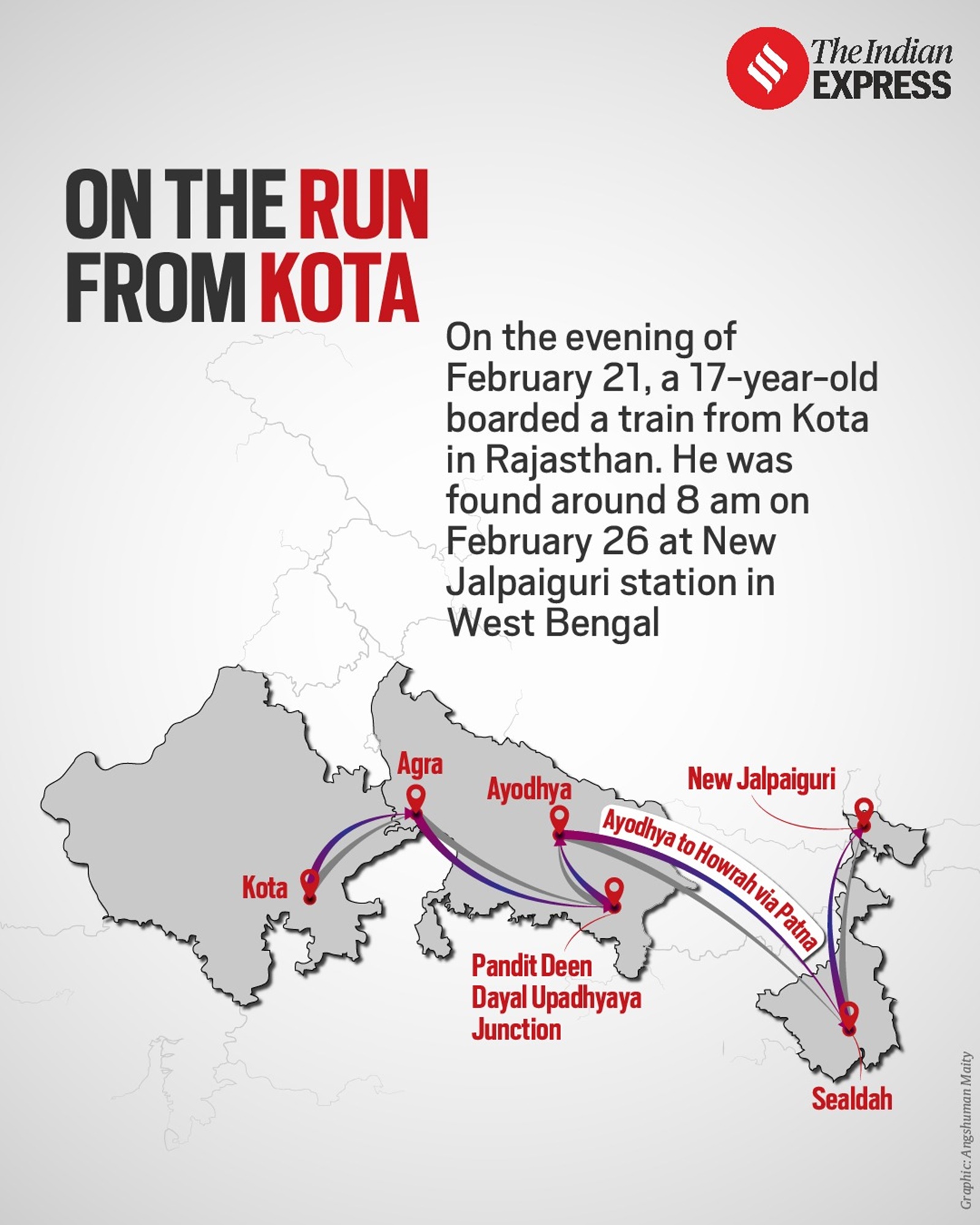 The boy who ran: A determined father, CCTV footage from eight stations ...