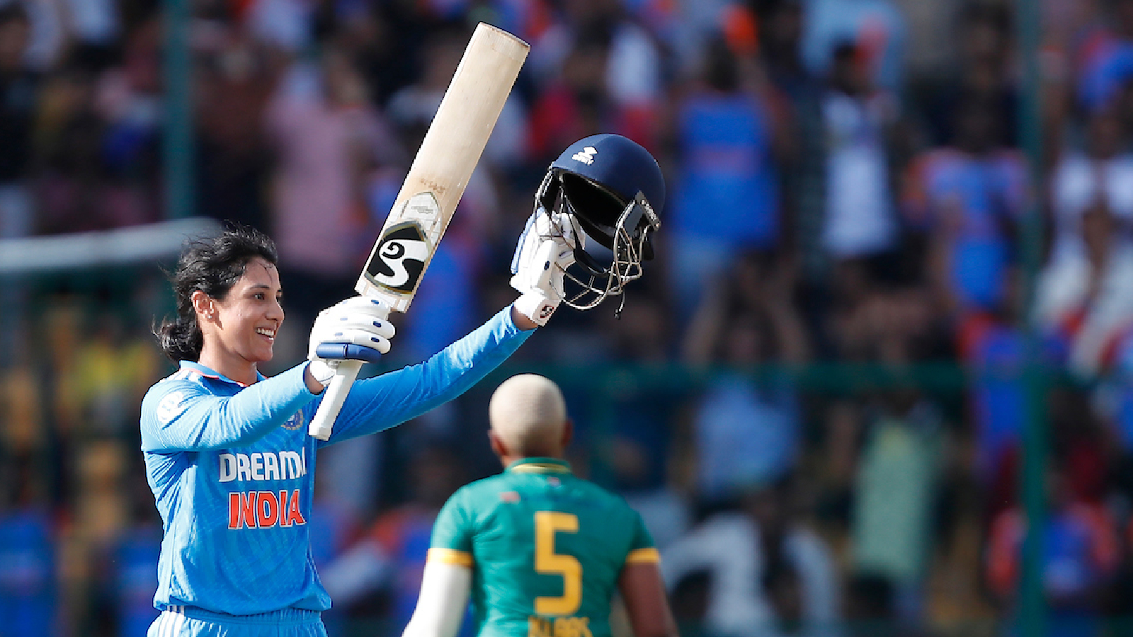 IND-W vs SA-W: Smriti Mandhana records highest ODI score by Indian ...