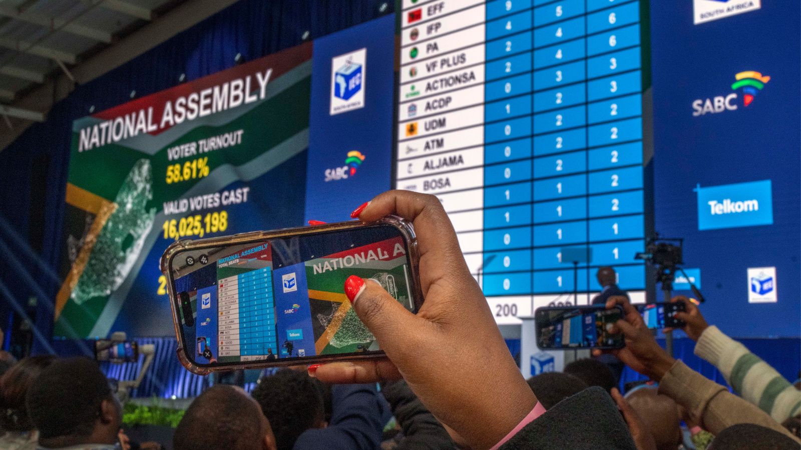 South Africa’s ANC wins 159 seats in national assembly, says electoral ...