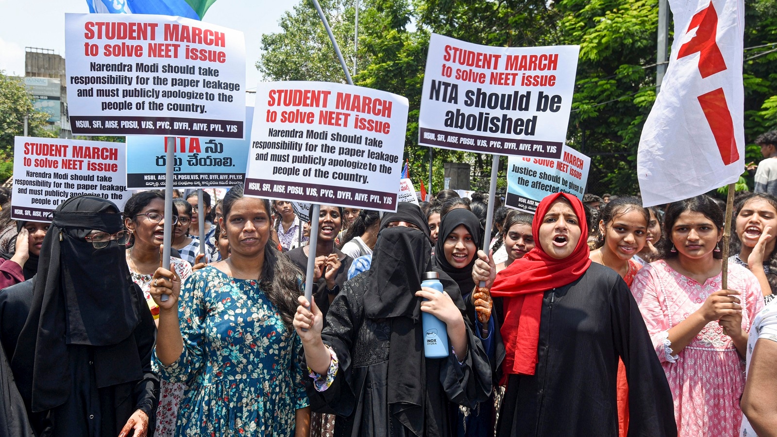 NEET row: Congress announces nationwide protest, says arrests made in ...