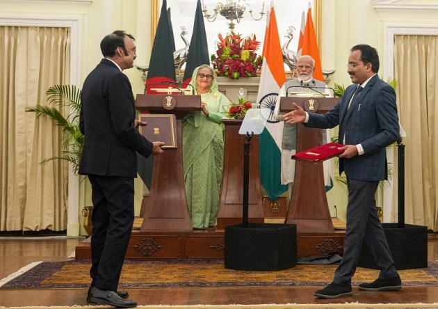 PM Modi holds bilateral talks with Bangladeshi counterpart Sheikh Hasina | India News News - The ...