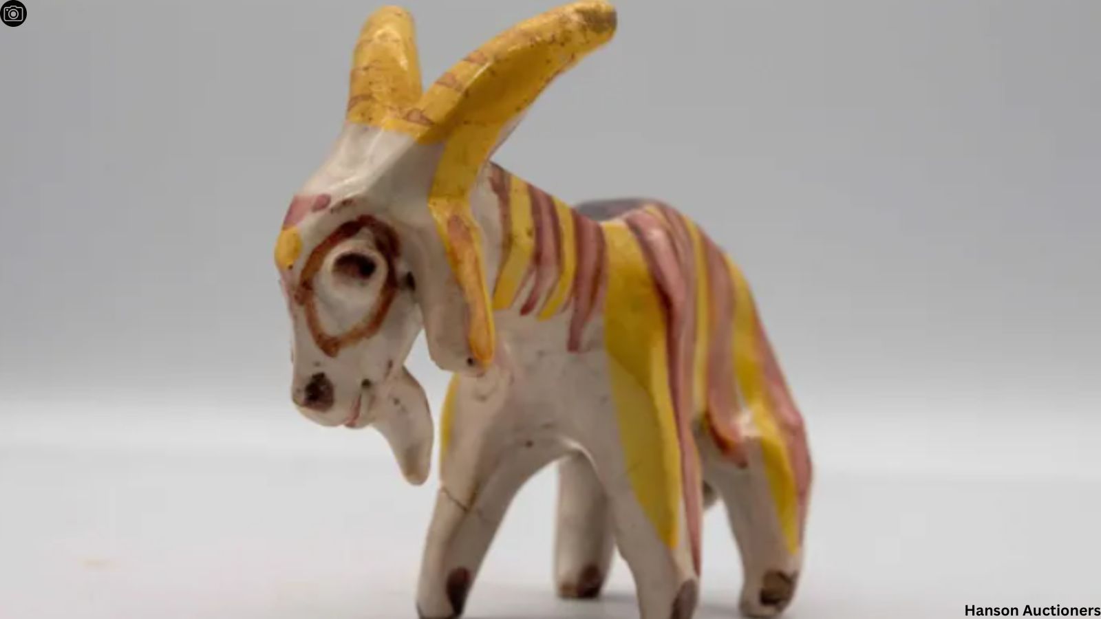 Pottery goat crafted by Prince Charles 55 years ago fetches £8,500 ...