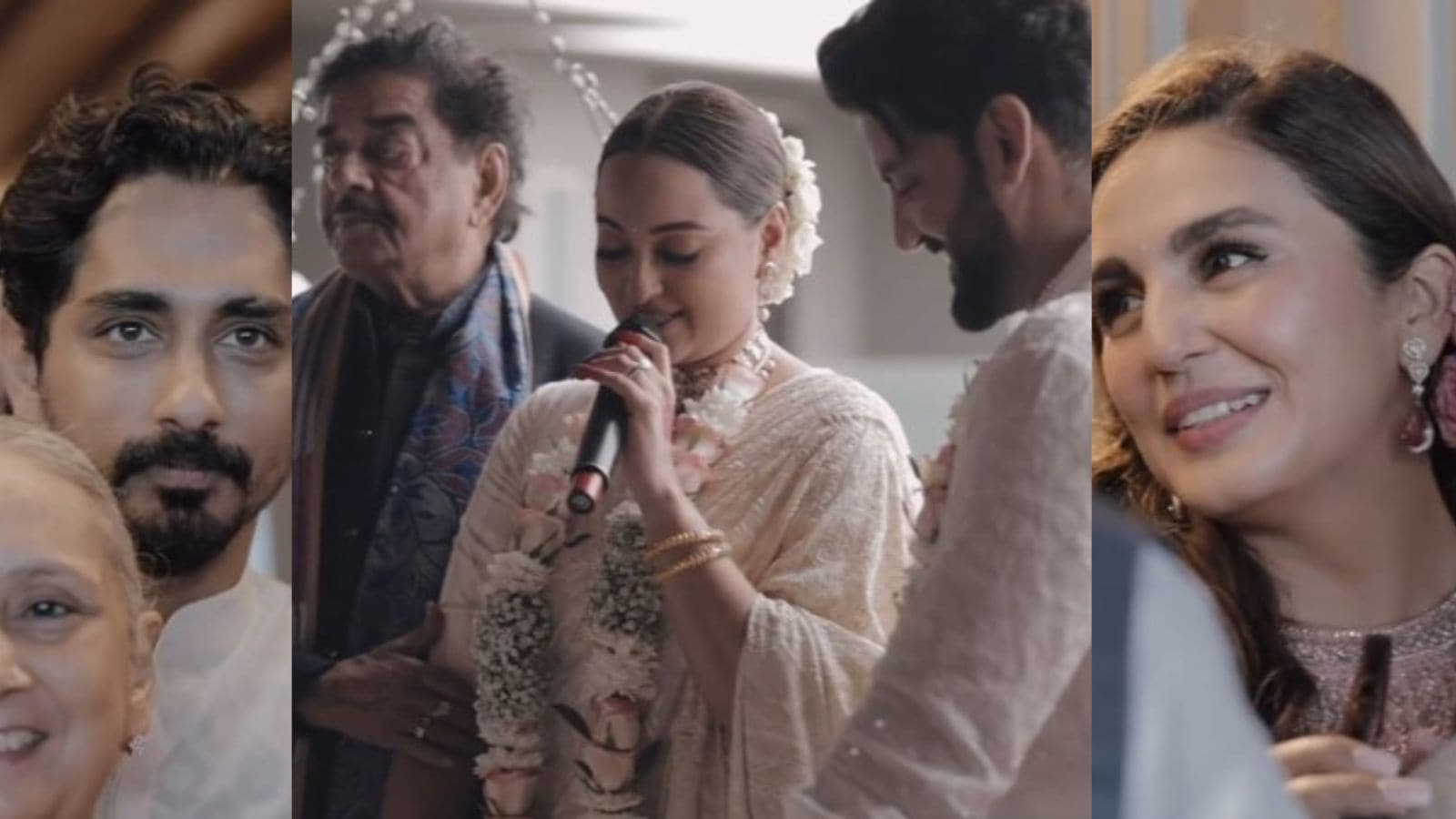 ‘Sona is crying’: Sonakshi Sinha, husband Zaheer Iqbal share wedding video filled with ‘family ...