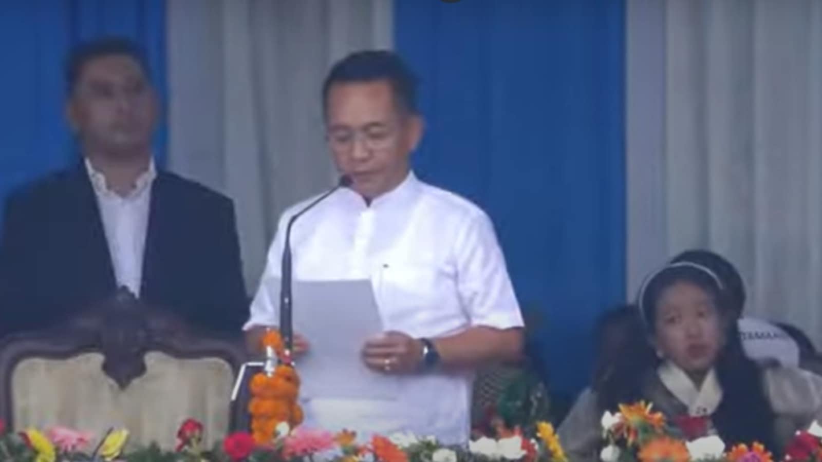 Sikkim CM Swearing-in Ceremony Live Updates: SKM chief Prem Singh ...