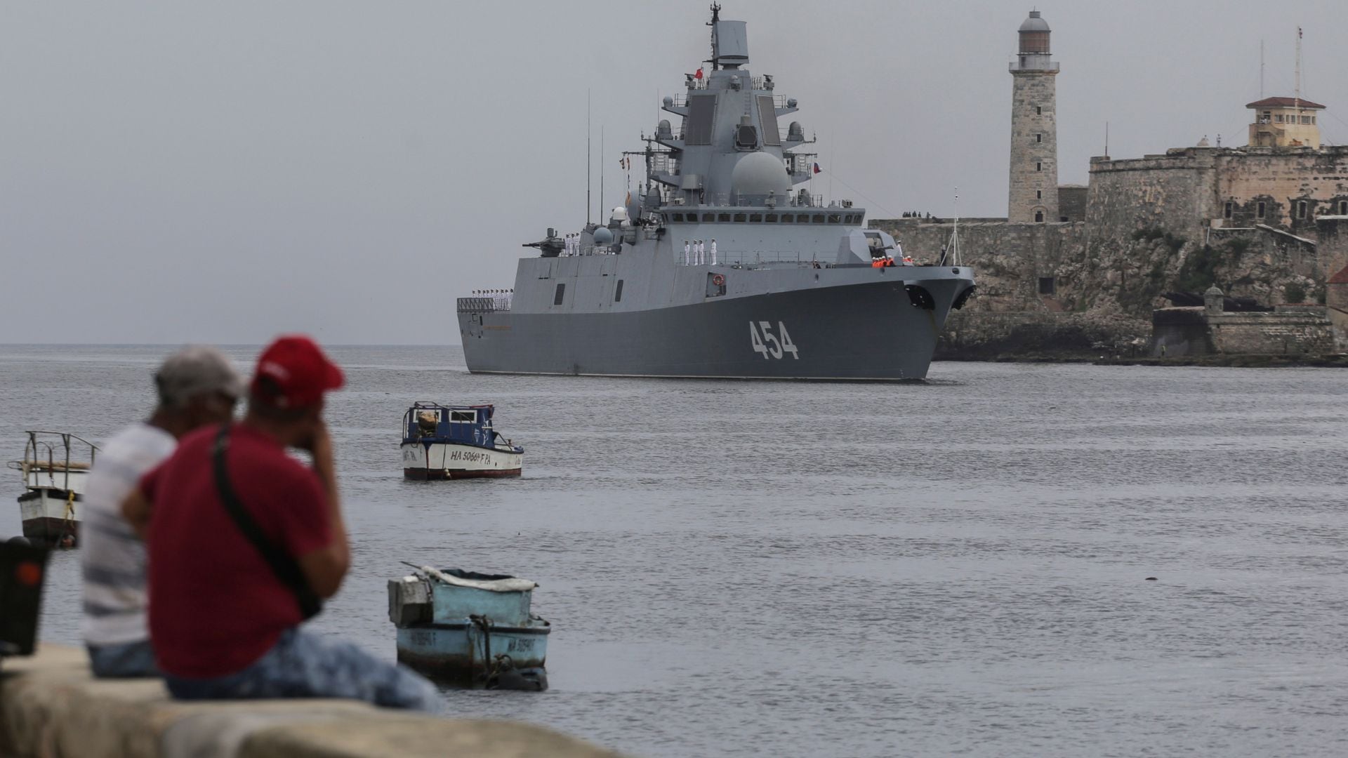 Russian warships reach Cuban waters ahead of military exercises in the ...