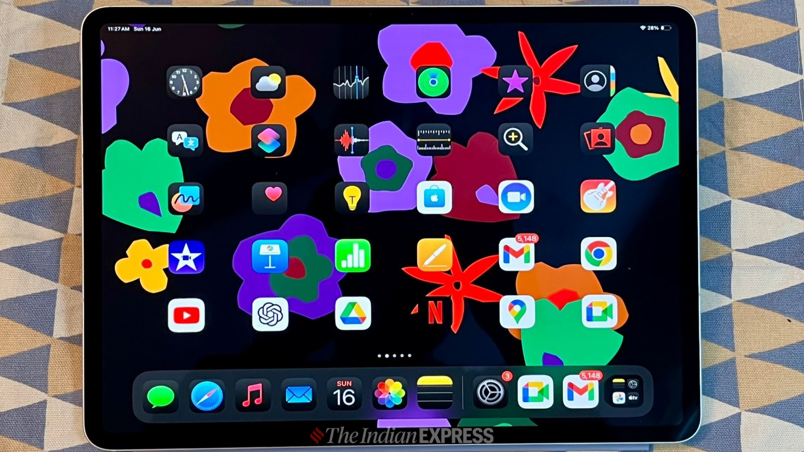 Here's our first look at iPadOS 18 on iPad Air M2
