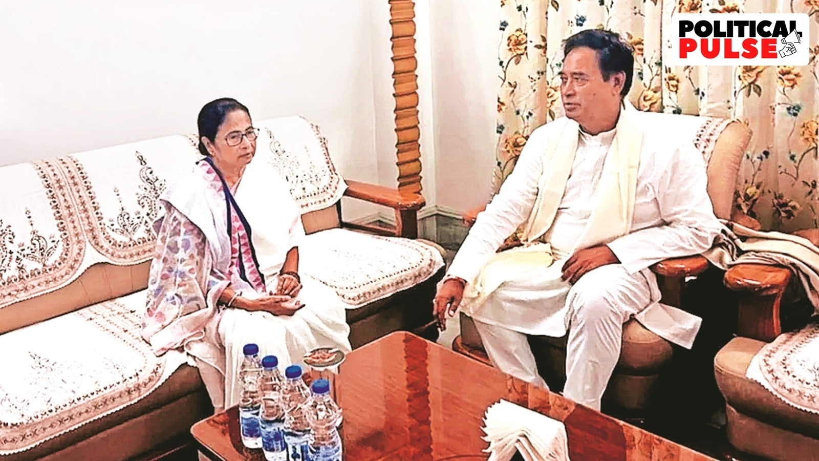 Behind Mamata meeting BJP’s RS MP Ananta Maharaj, TMC’s Rajbanshi ...