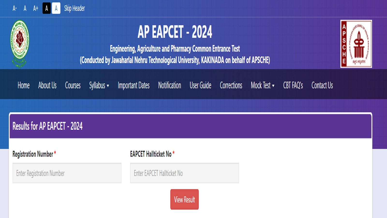 AP EAMCET Result 2024 Declared: Official website to download AP EAPCET ...