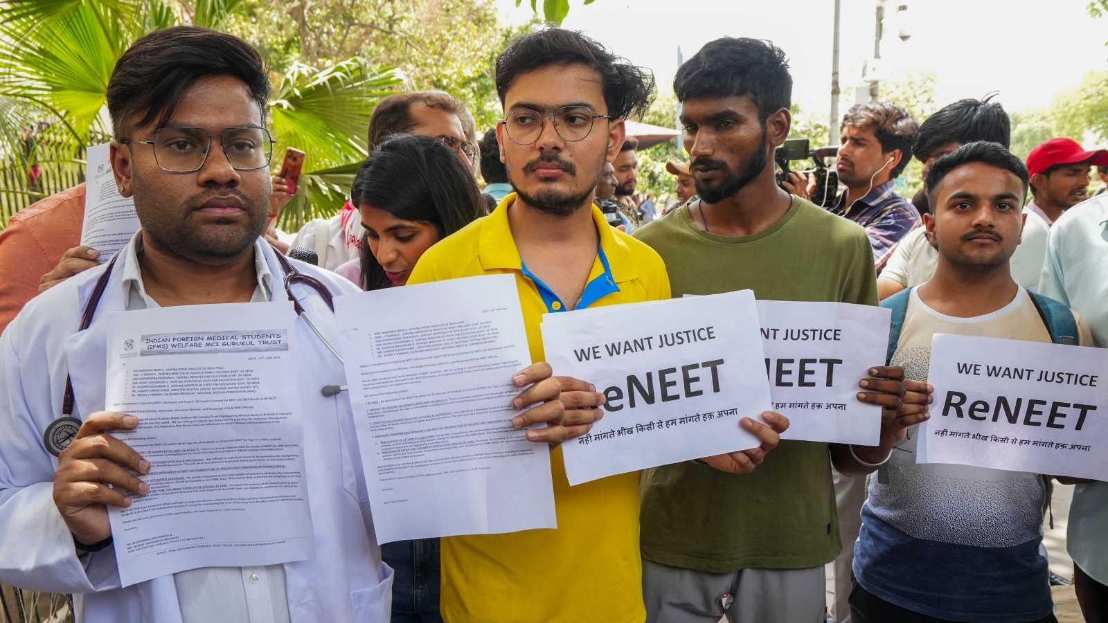 NEET UG paper leak: Parliamentary panel summons NTA chief over exam ...