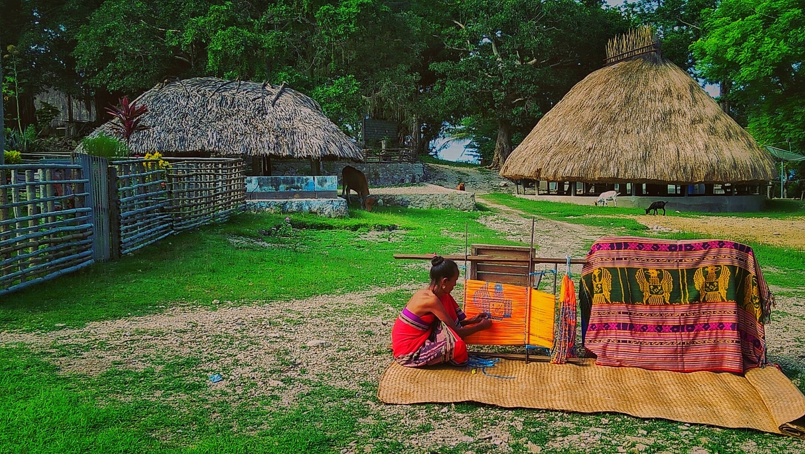 How to differentiate between real and fake ikat?