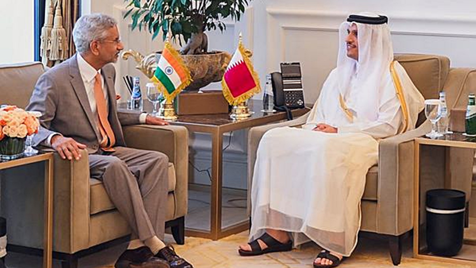 EAM Jaishankar meets Qatar’s PM; reviews bilateral relationship | India ...