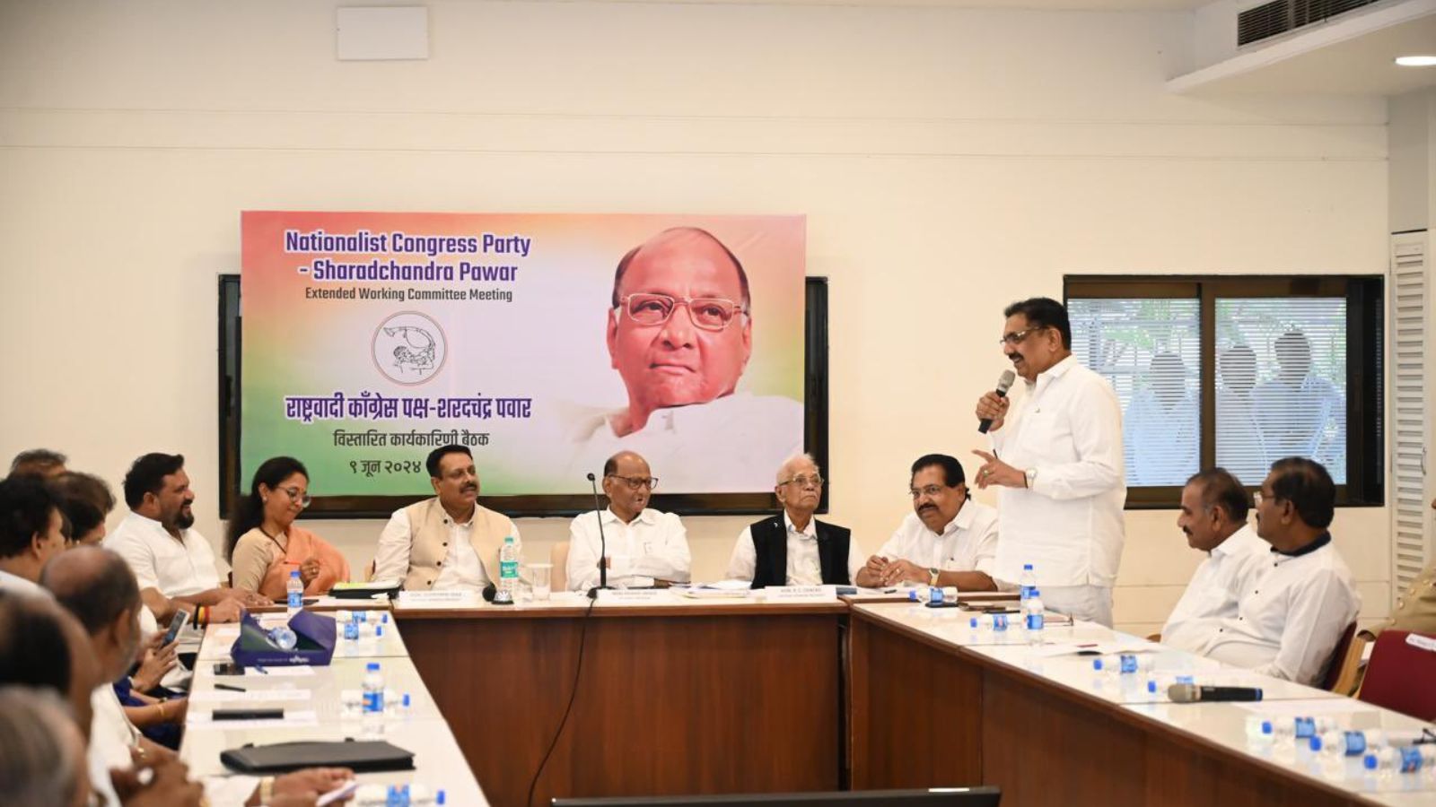 Both NCPs celebrate 25th foundation day, Supriya Sule taunts Ajit Pawar ...