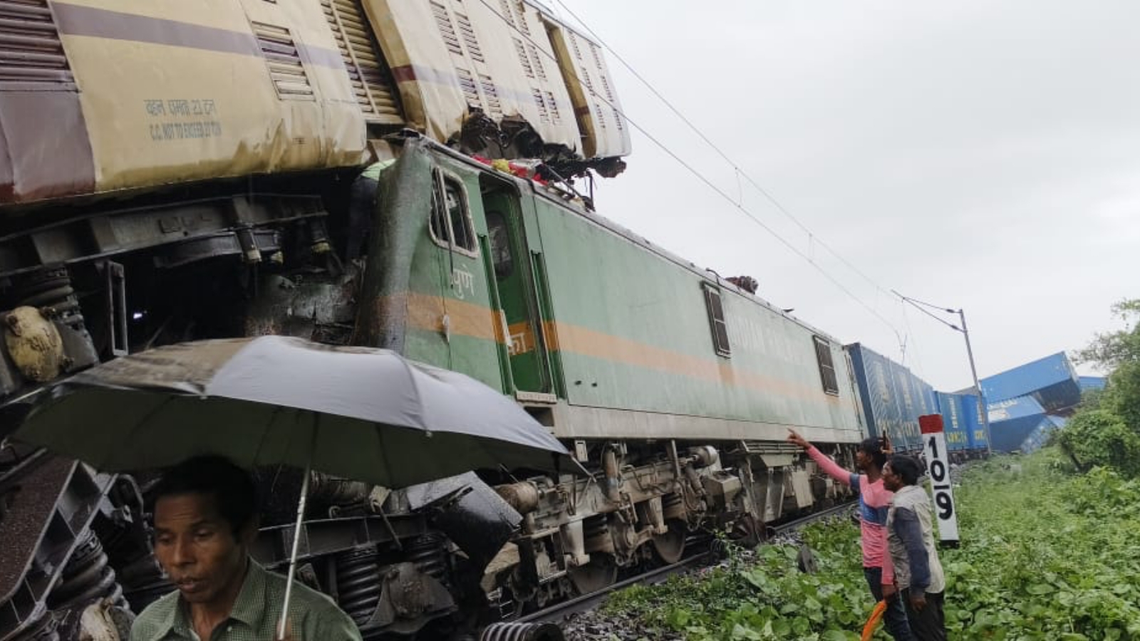 Human error, disregard for signal, automatic signalling system down ...