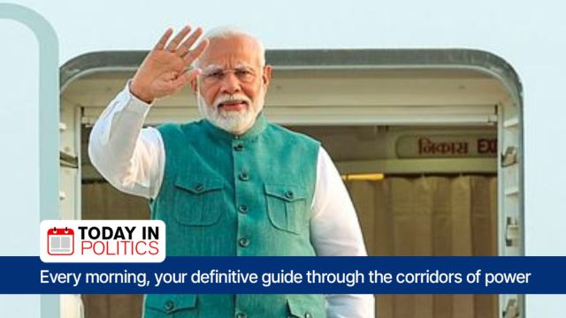 Today in Politics: Modi to meet Meloni, Macron, Sunak on G7 sidelines ...