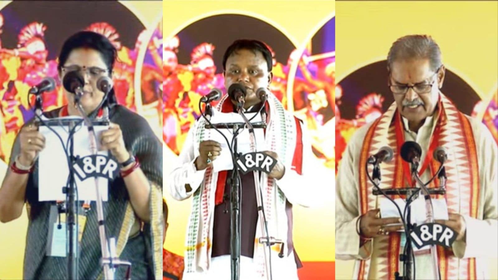 Mohan Charan Majhi Swearing-in Ceremony Live Updates: Mohan Charan ...