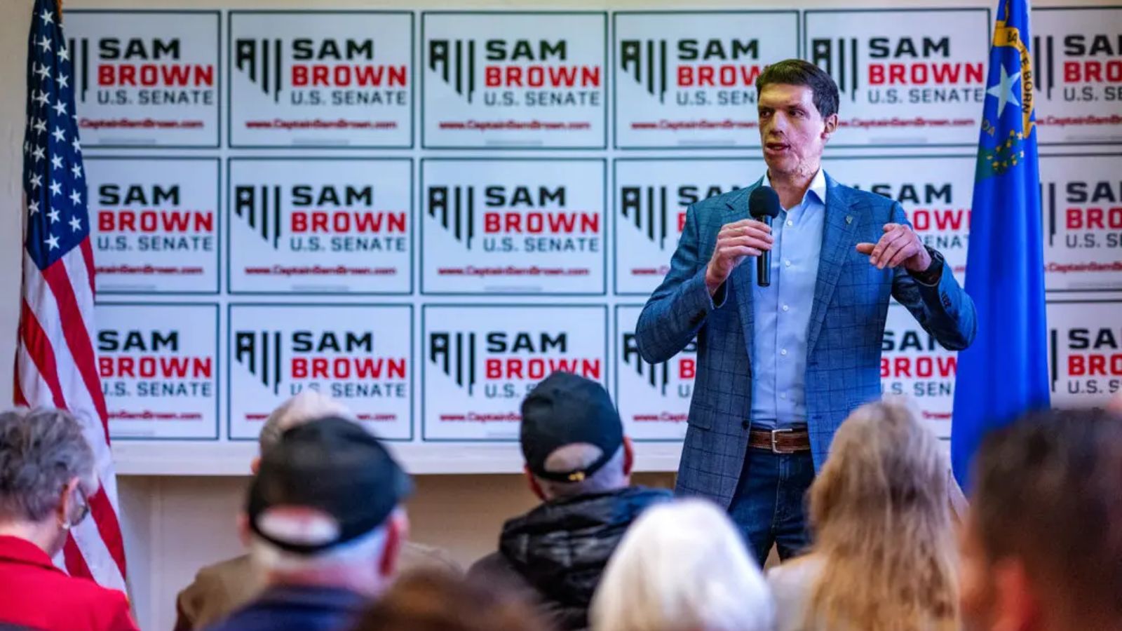 Trump Endorses Sam Brown in Nevada’s Key Senate Race | World News - The ...
