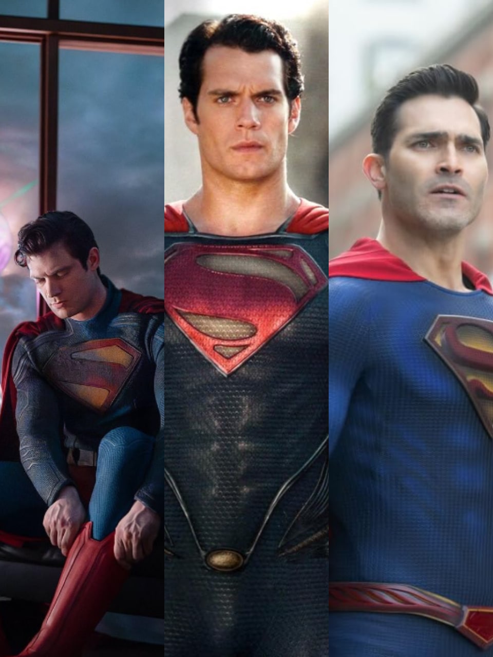 David Corenswet, Henry Cavill, Tom Welling: Superman over the years