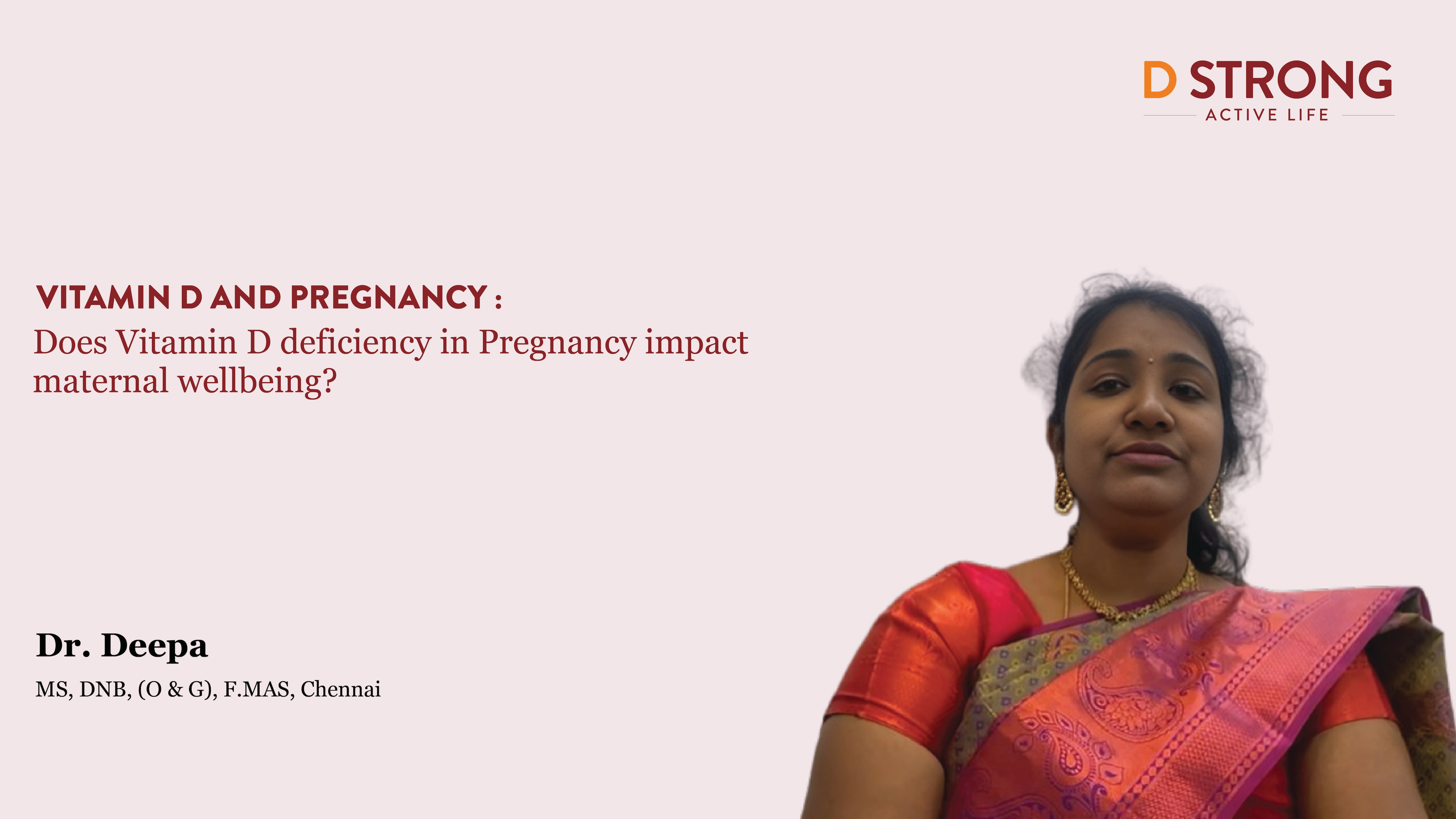 Dr deepa addresses the lack of awareness surrounding vitamin d ...