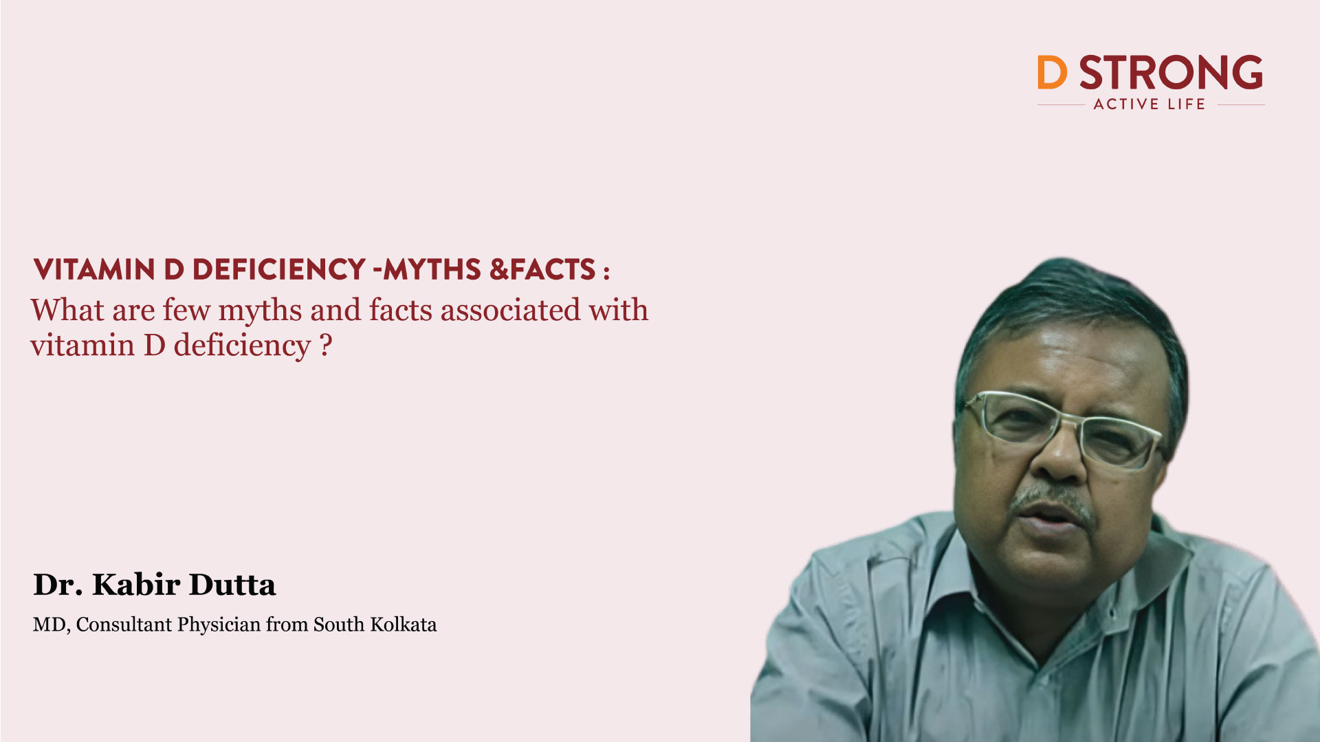 Dr kabir dutta addresses the lack of awareness surrounding vitamin d ...