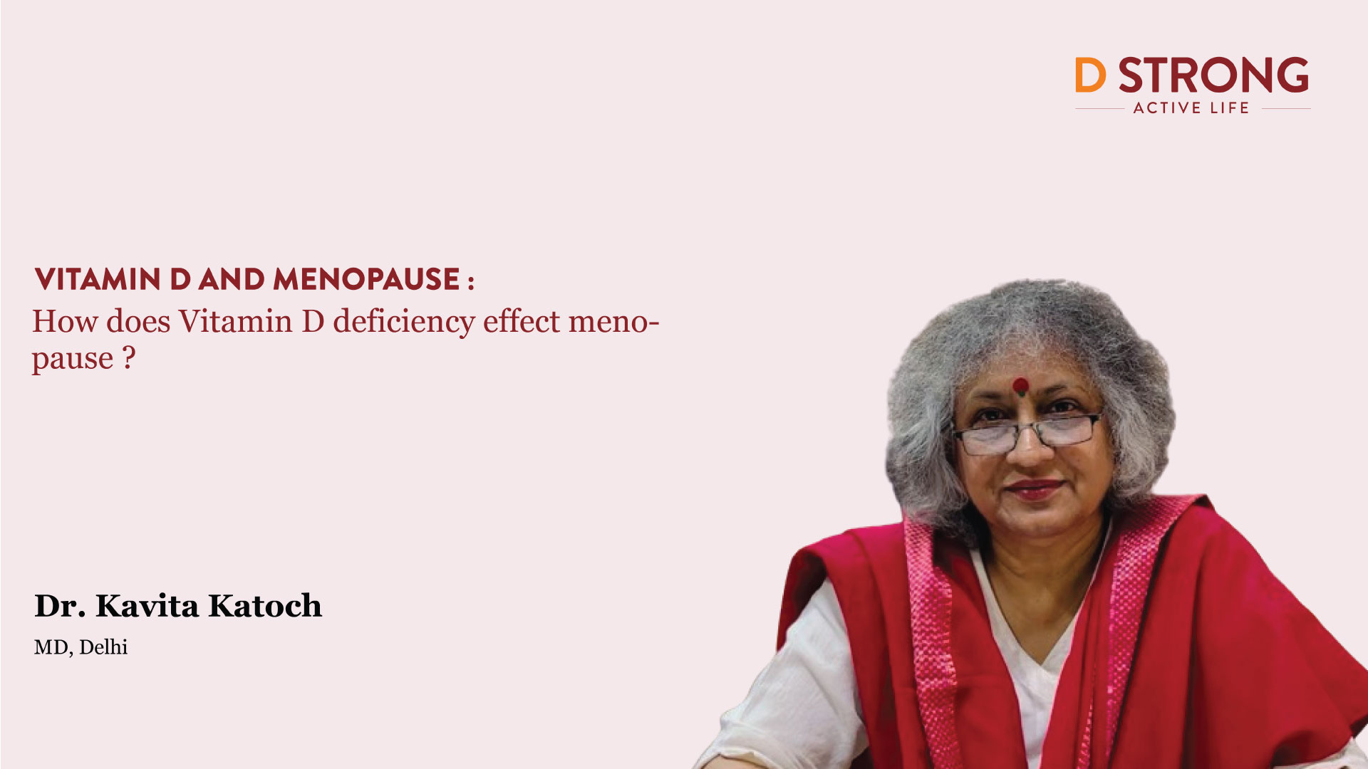 Dr kavita katoch addresses the lack of awareness surrounding vitamin d ...