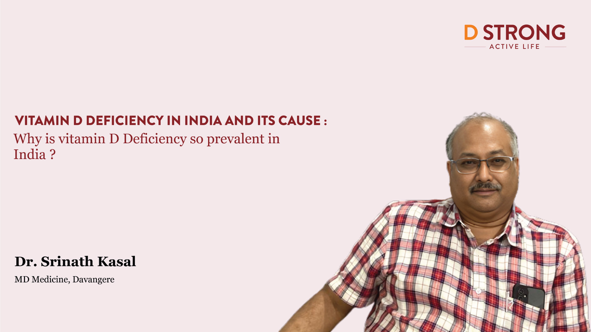Dr srinath kasal addresses the lack of awareness surrounding vitamin d deficiency-The Indian Express