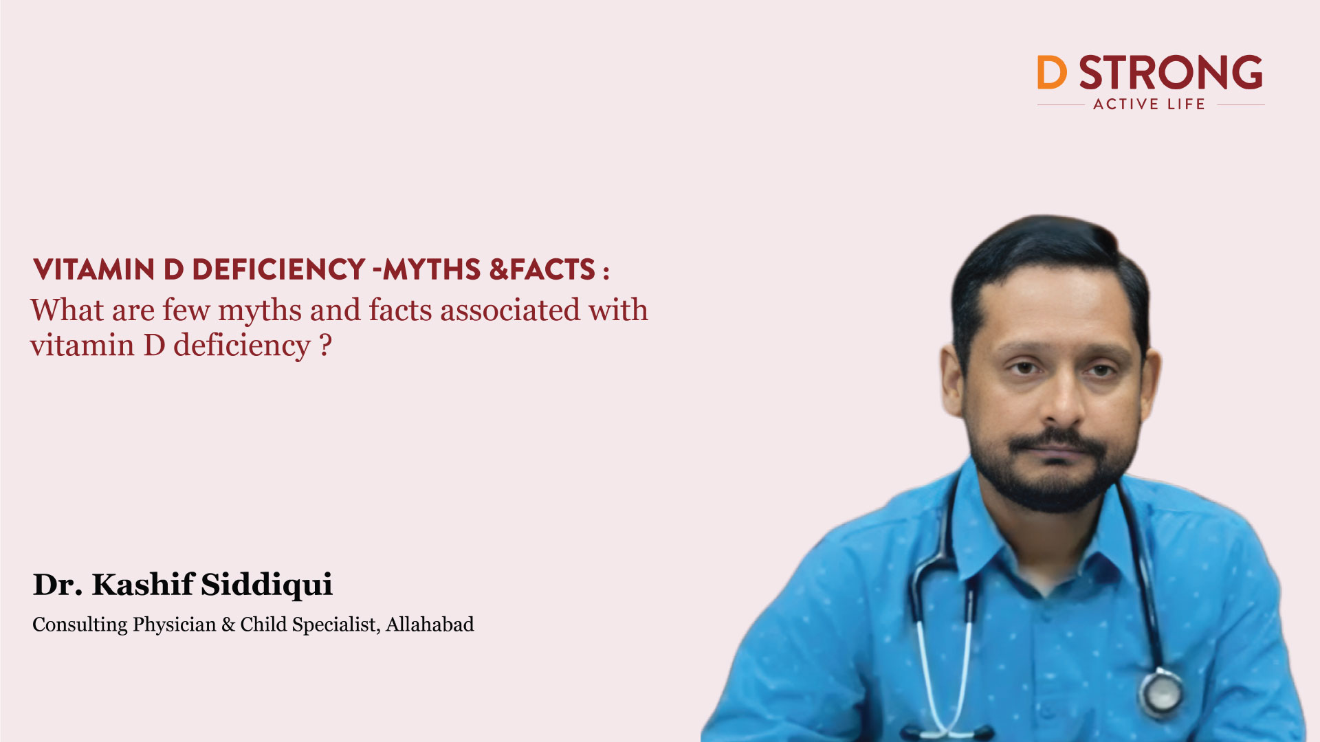 Dr kashif siddiqui addresses the lack of awareness surrounding vitamin ... Dr kashif siddiqui addresses the lack of awareness surrounding vitamin ...