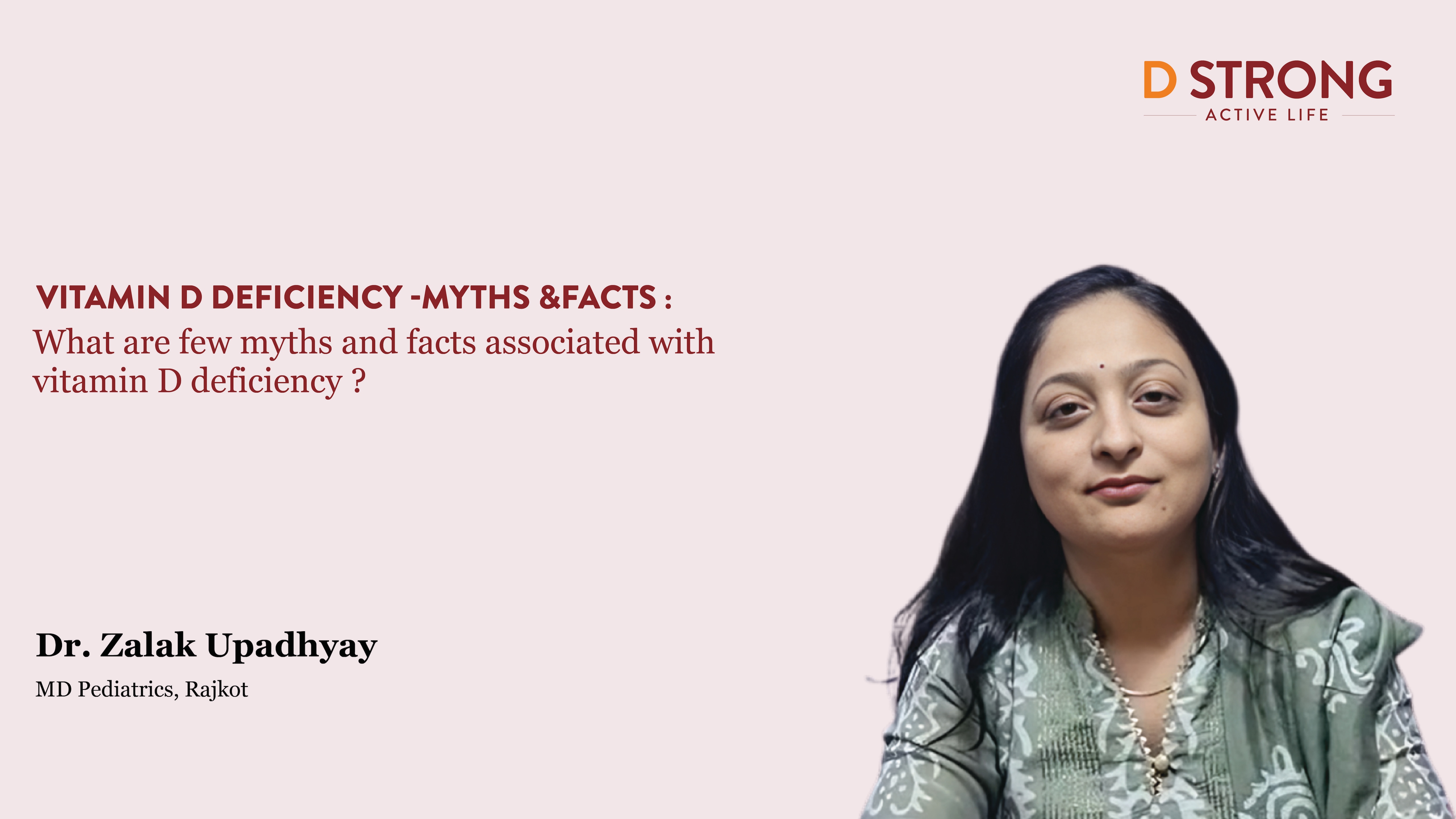 Dr zalak upadhyay addresses the lack of awareness surrounding vitamin d ...