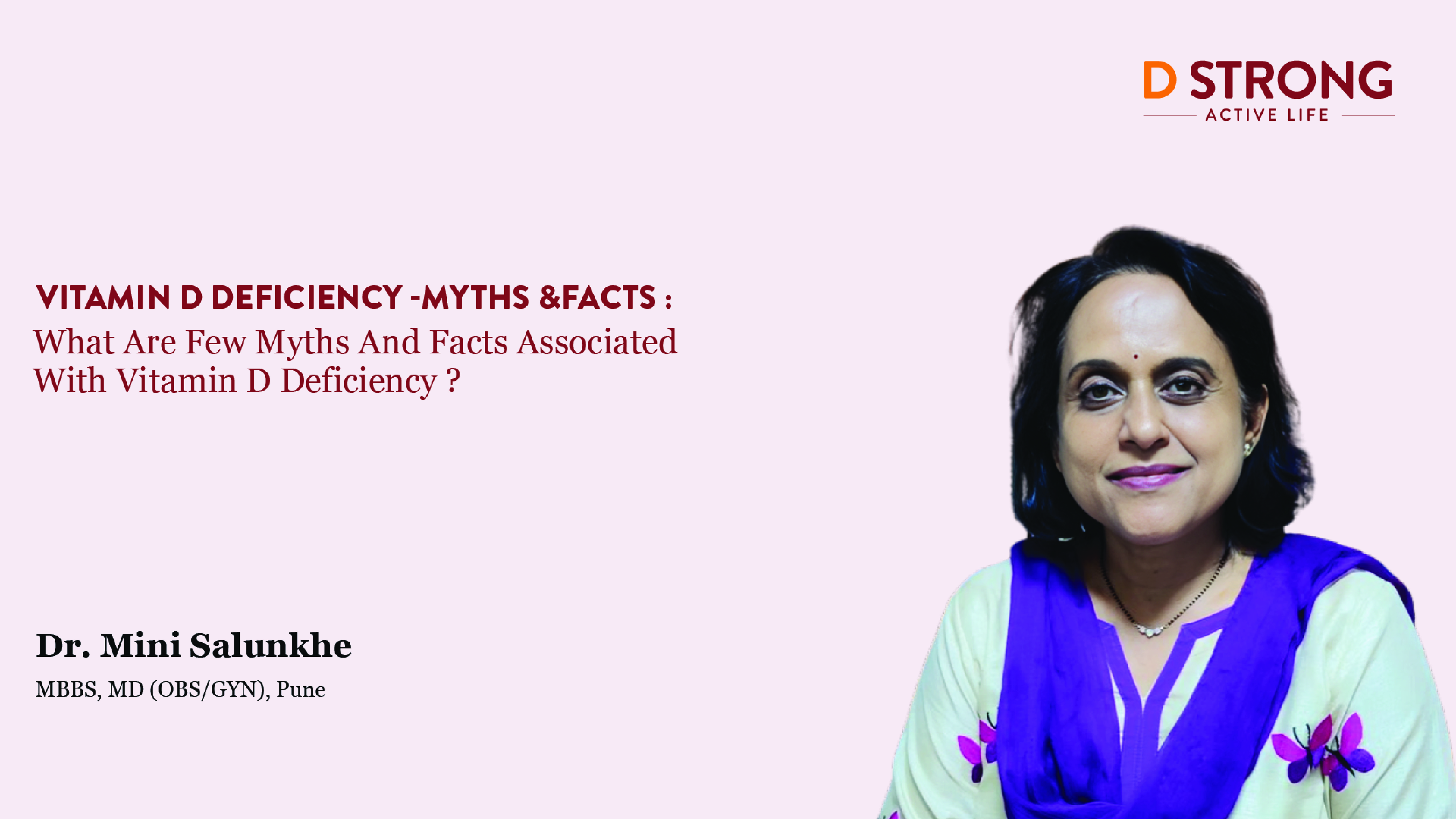 Dr mini salunkhe addresses the lack of awareness surrounding vitamin d ...