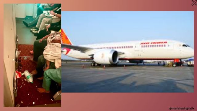 Viral post shows a littered Air India flight to Singapore: ‘Hum nahi ...