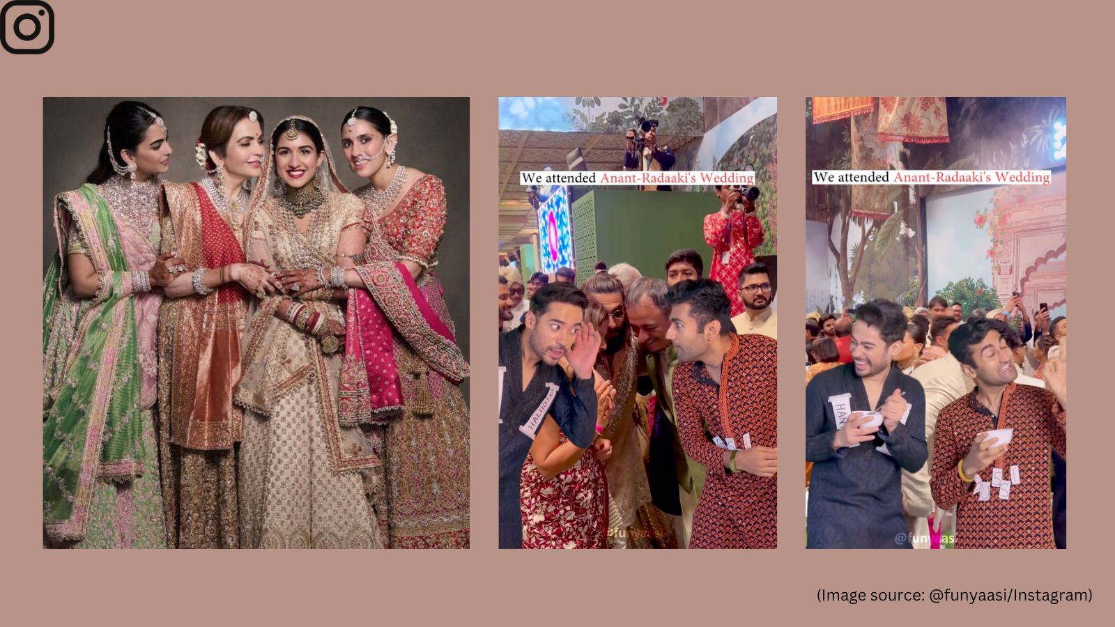 Ambani wedding: Content creators edit themselves into Anant Ambani ...