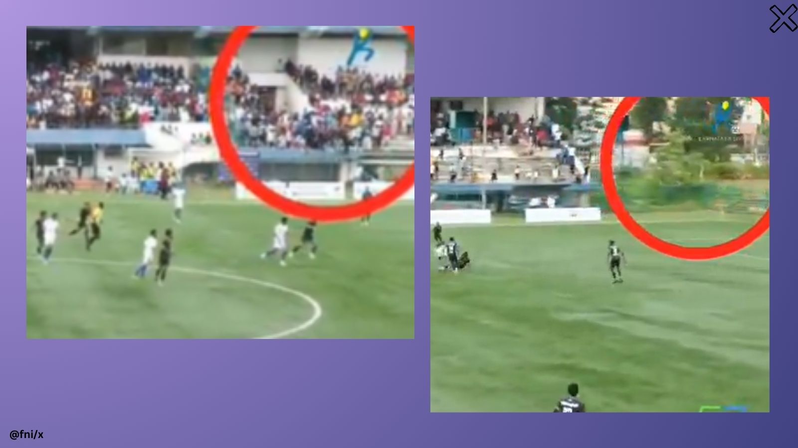 Watch: Viral video shows main stand collapsing during football match in ...