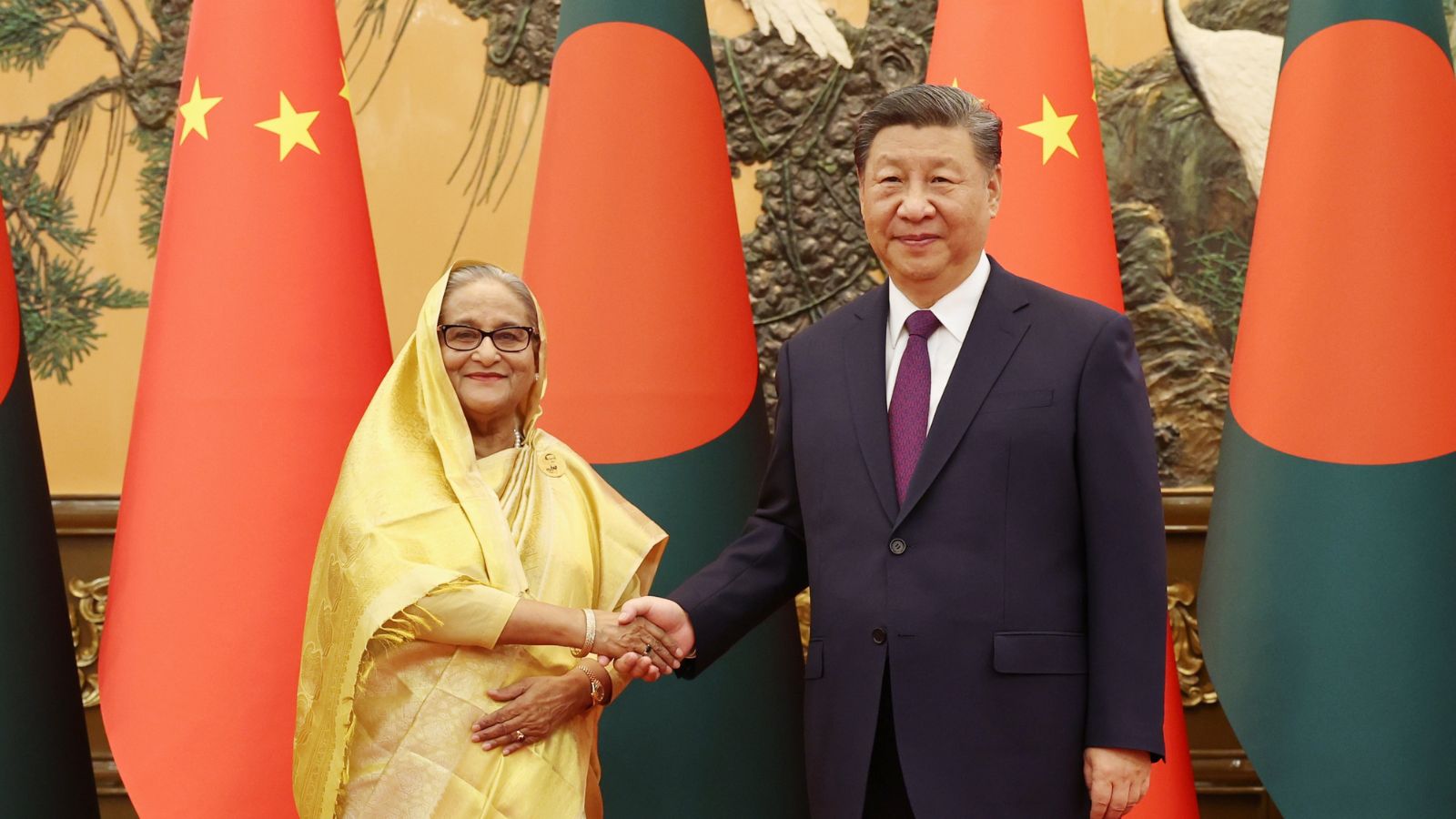 Bangladesh, China sign 21 agreements, MoU as PM Hasina meets President ...