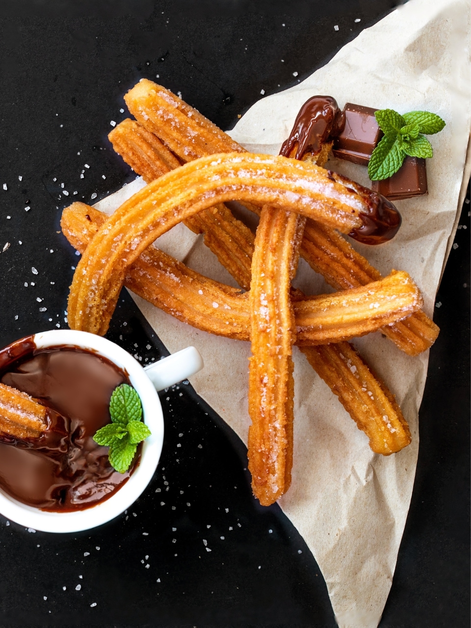 Banana Umber Churros by chef Chinu Vaze