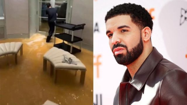 Watch | Drake’s mansion flooded amid record-breaking rainfall in ...
