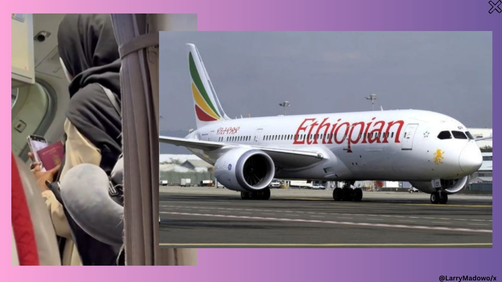 Viral video shows passenger being offloaded from Ethiopian Airlines ...