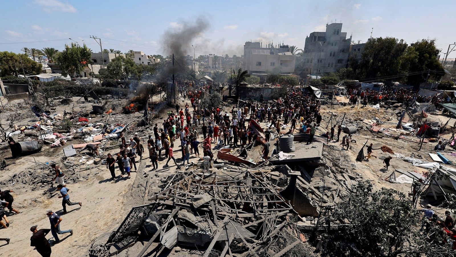 Israel says targeted Hamas military chief in Gaza strike that killed ...