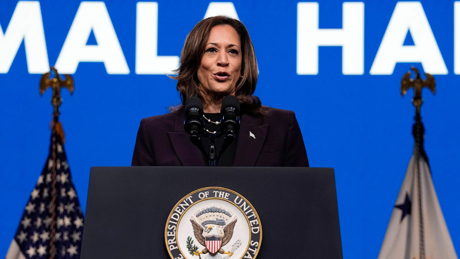 Kamala Harris pushes ‘forward’ in speech to teacher’s union says ...
