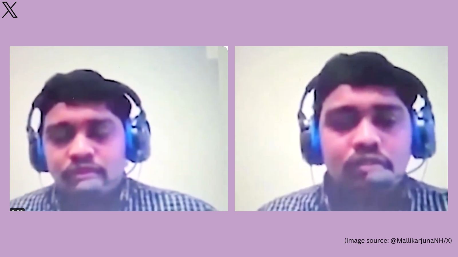 Old video of interviewer confronting candidate for lip-syncing answers ...