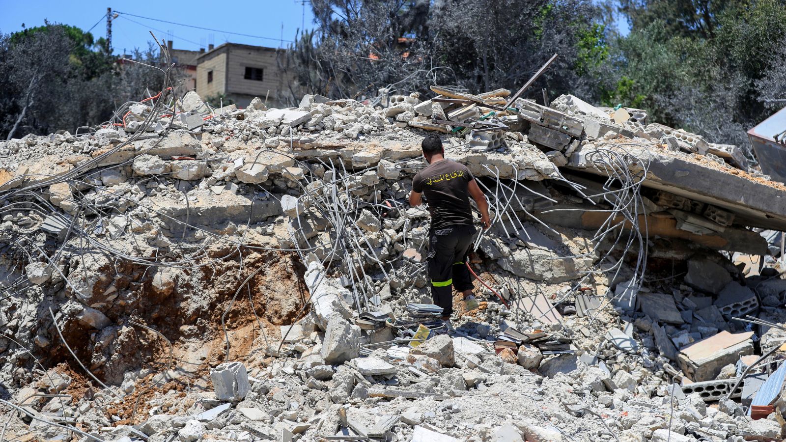 Lebanon’s Hezbollah fires dozens of rockets at Israeli kibbutz after ...