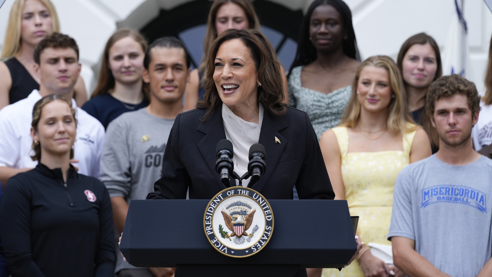 Kamala Harris surpasses number of delegates needed to become party’s ...