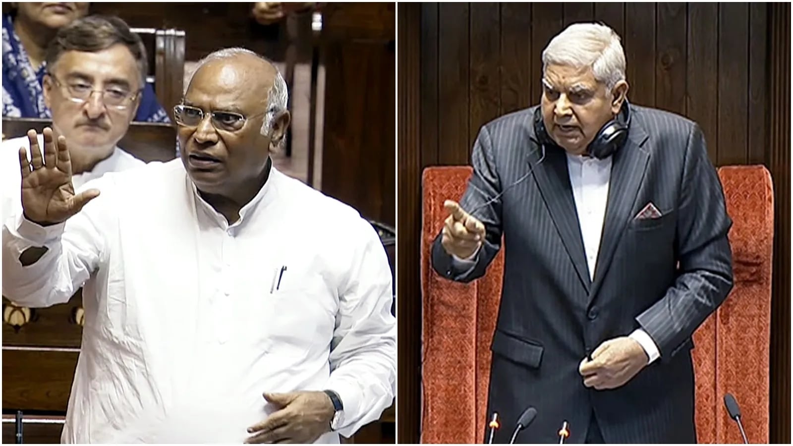Mallikarjun Kharge attacks PM Modi, RSS in Rajya Sabha, remarks expunged | India News - The ...