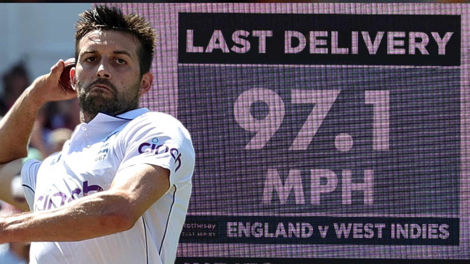 ENG vs WI: Mark Wood bowls fastest Test over by England bowler at home ...