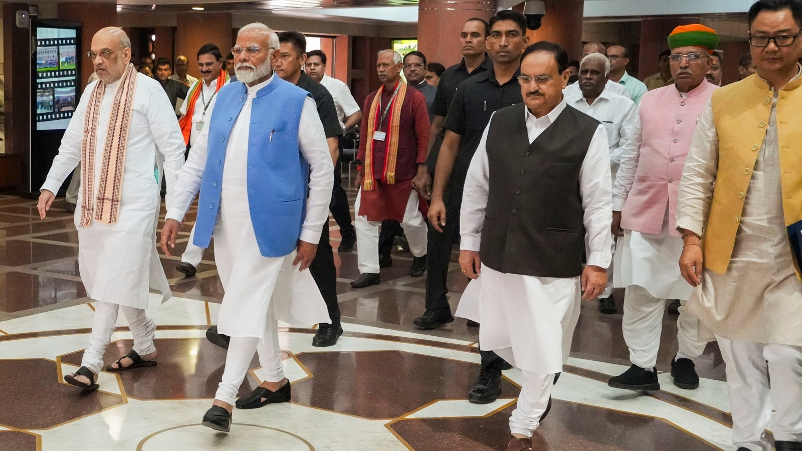 Common NDA spokesperson, work as one family: PM Modi’s message to ...